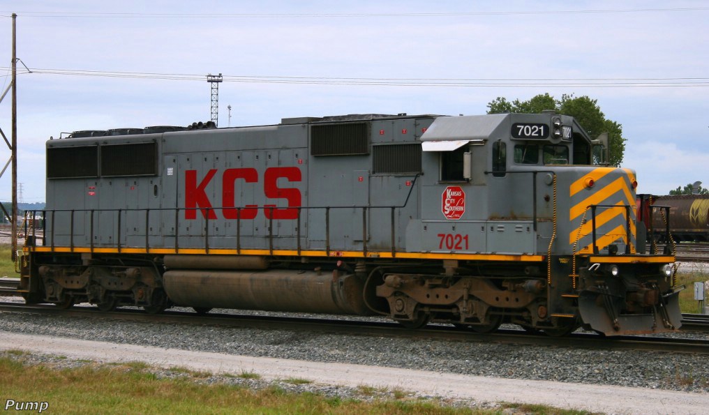 KCS Locomotive in KCS Knoche Yard